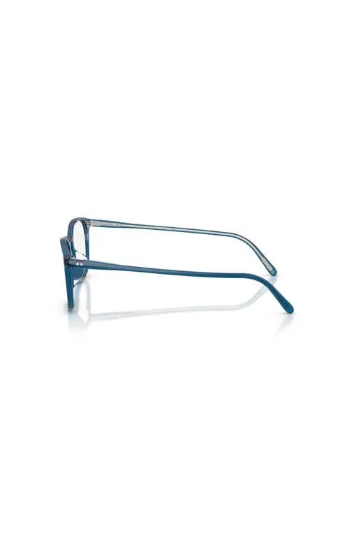 Oliver Spencer 52mm Square Optical Glasses - Blue