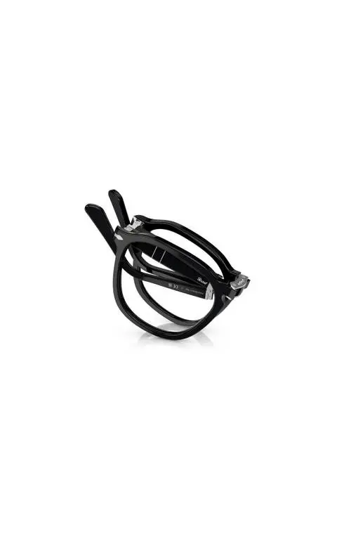 Persol 52mm Square Eyeglasses - Black