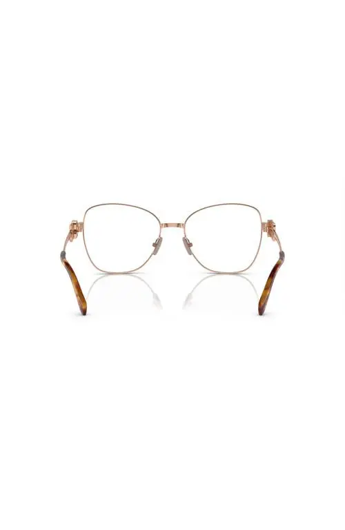 Miu Miu 56mm Pilot Optical Glasses - Pink