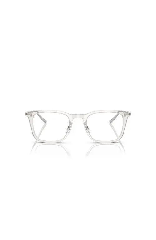 Oliver Spencer 49mm Rectangle Optical Glasses - Grey