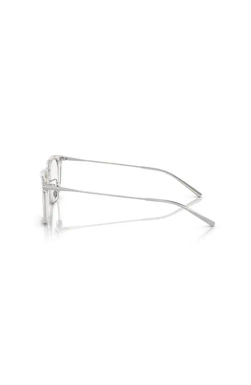 Oliver Spencer Rectangle Pillow Frame Eyeglasses - Grey
