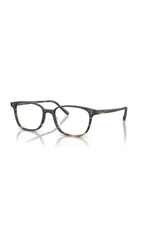 Oliver Spencer 51mm Square Optical Glasses - Brown
