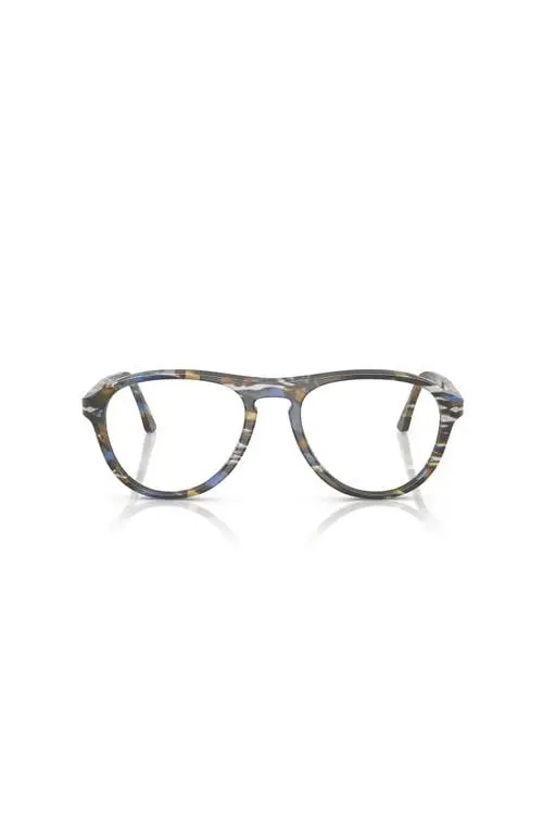 Persol 53mm Pilot Optical Glasses - Multicolor