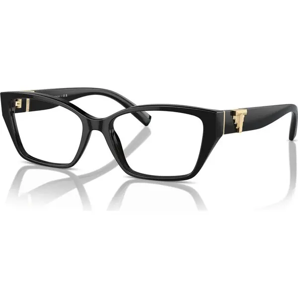 Tiffany & Co. 54mm Rectangle Optical Glasses - Black