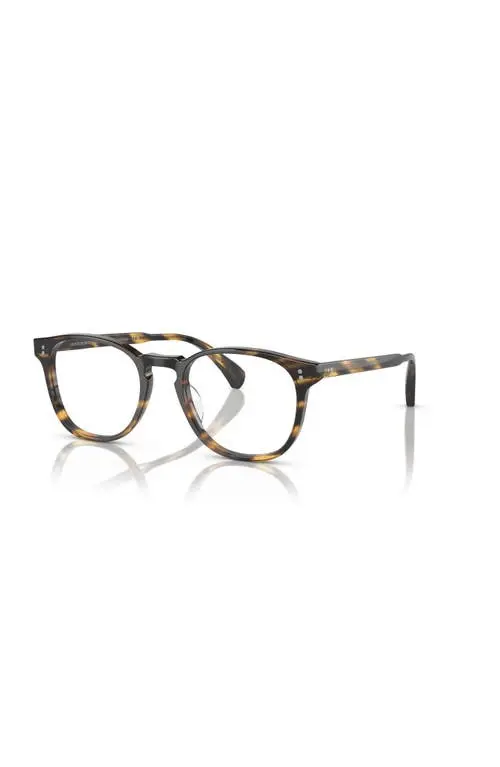 Oliver Spencer 51mm Round Optical Glasses - Black