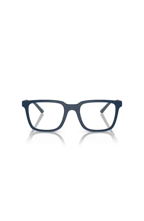 Oliver Spencer 52mm Rectangle Optical Glasses - Blue