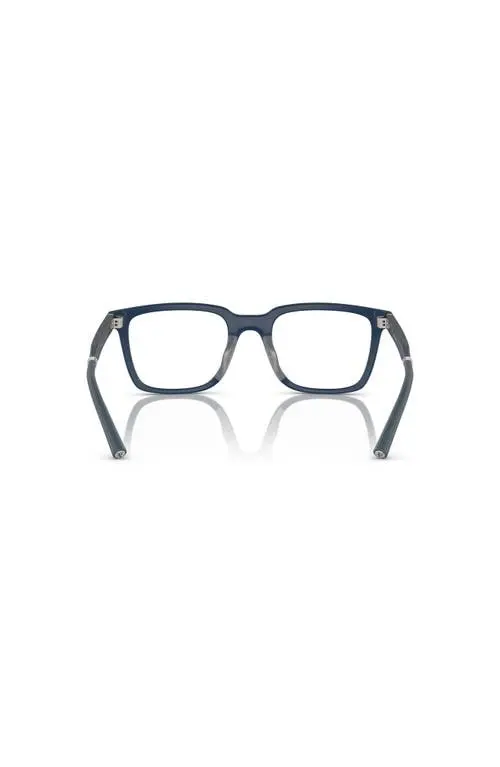 Oliver Spencer 52mm Rectangle Optical Glasses - Blue