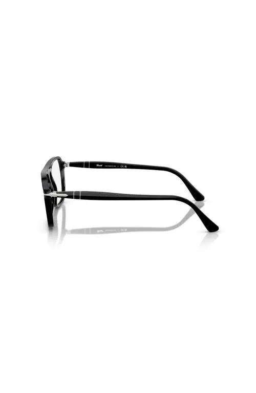 Persol Square Optical Glasses - Black