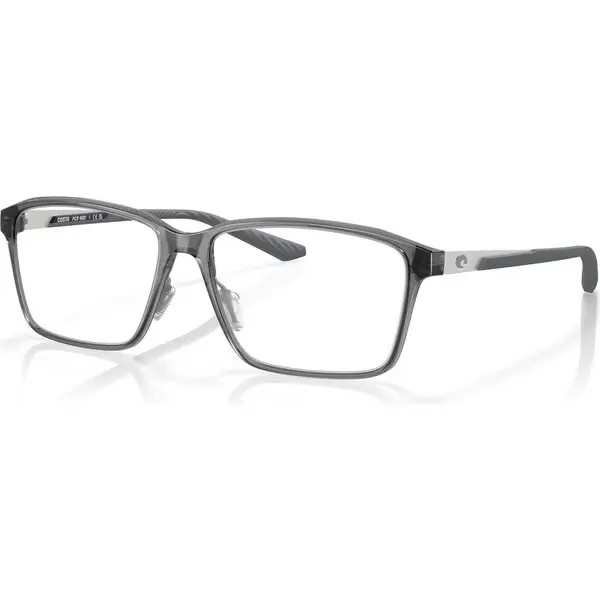 COSTA 53mm Rectangle Eyeglasses - Grey