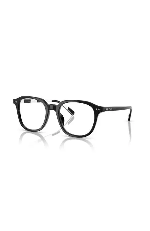 Ralph Lauren 50mm Round Eyeglasses - Black
