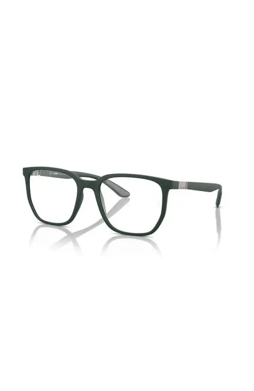 Ray-ban 55mm Irregular Optical Glasses - Green