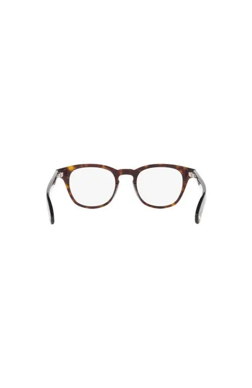 TOM FORD Full Rim Round Eyeglasses - Tortoise