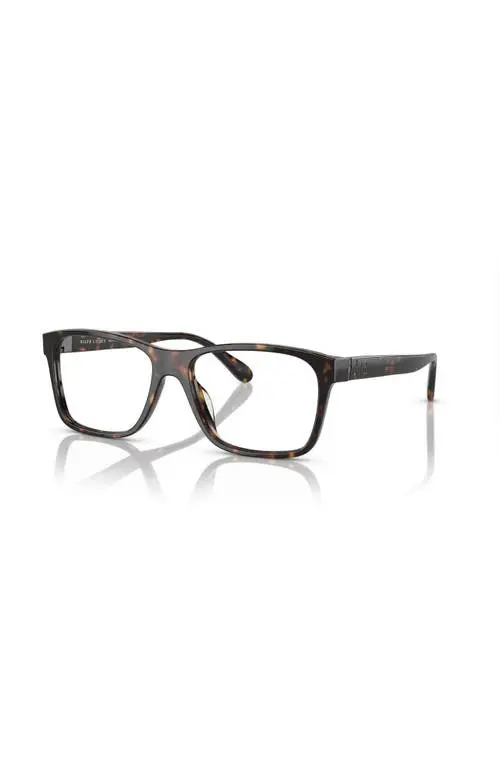 Ralph Lauren 54mm Rectangle Optical Glasses - Tortoise
