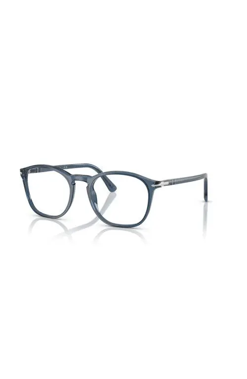 Persol 50mm Square Eyeglasses - Blue