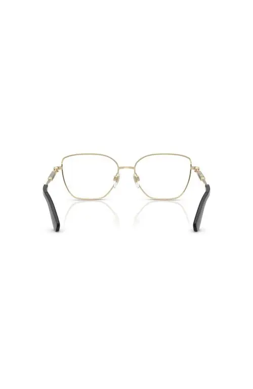 Burberry 54mm Cat Eye Optical Glasses - Black