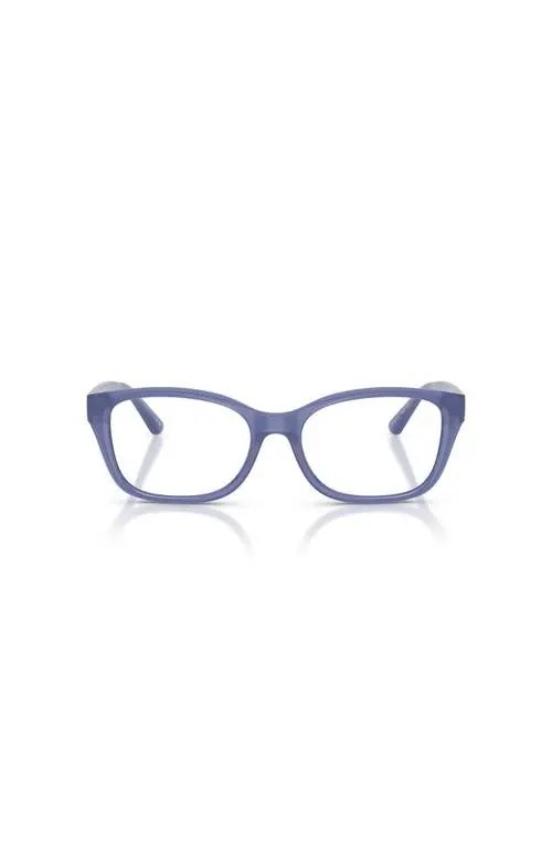 Ralph Lauren 53mm Rectangle Optical Glasses - Blue