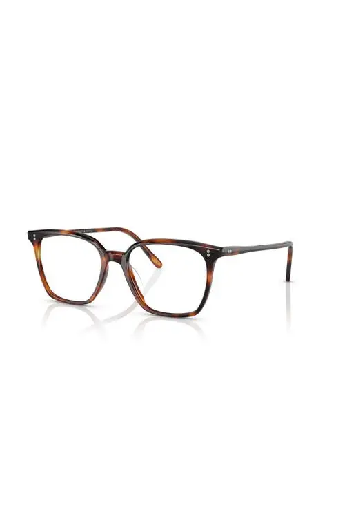 Oliver Spencer 50mm Square Full Rim Eyeglasses - Tortoise