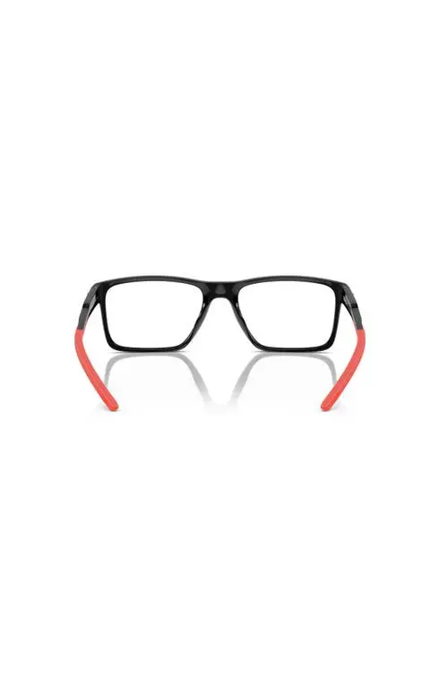 SCUDERIA FERRARI Rectangle Full Rim Eyeglasses - Black