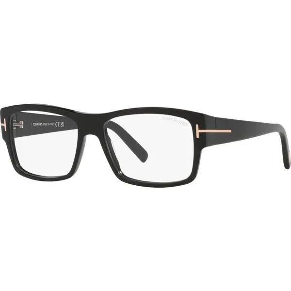 TOM FORD 55mm Square Optical Glasses - Black