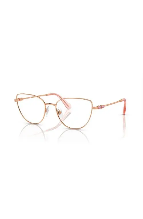 SWAROVSKI 55mm Cat Eye Eyeglasses - Pink