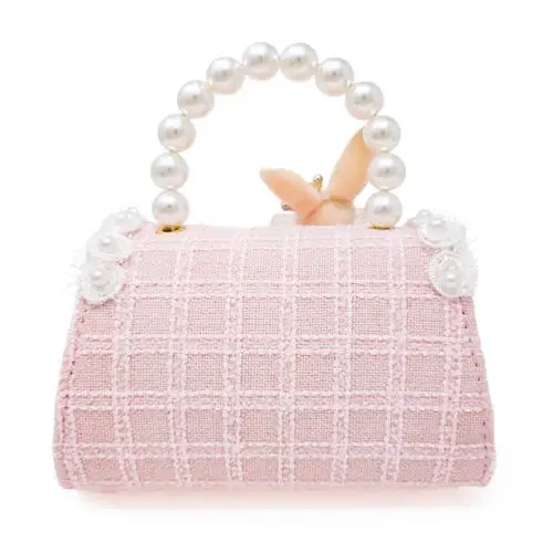 PUTTISU Bunny Bloom Handbag - Rose Milk