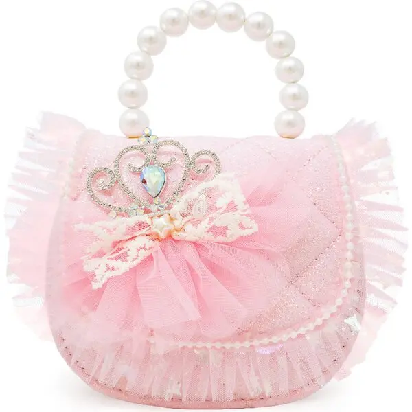 PUTTISU Princess Tiara Handbag - Fairy Pink
