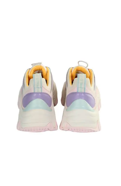 BUFFALO BOOTS Platform Trail Sneakers - Pastel Multi