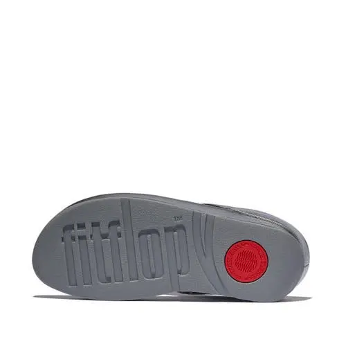 Fitflop Rumba Iridescent Beaded Toe-post Sandals - Silvereen