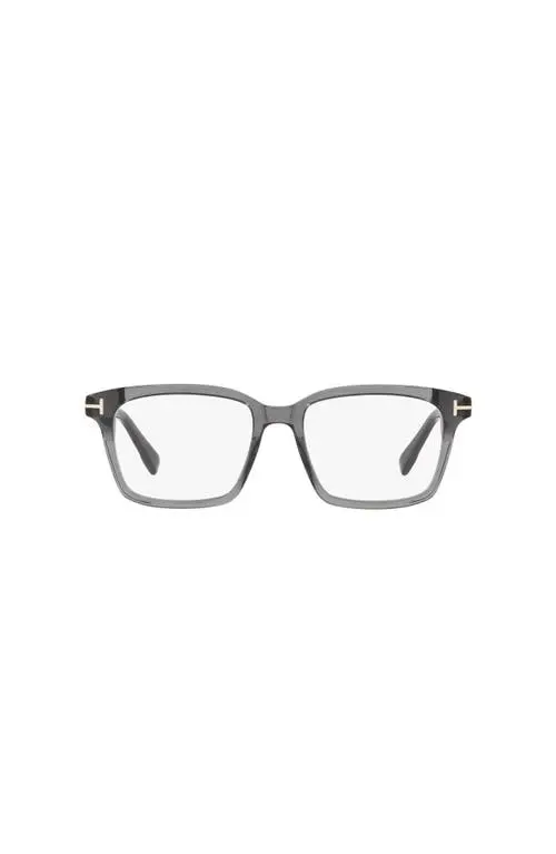 TOM FORD 54mm Irregular Full Rim Eyeglasses
