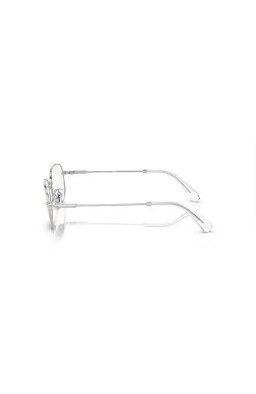 SWAROVSKI Rectangle Optical Glasses - Silver