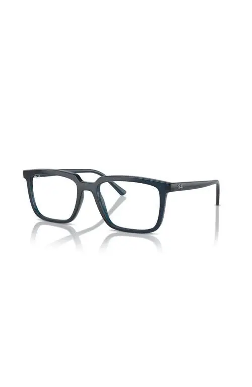 Ray-ban 54mm Rectangle Optical Glasses - Blue