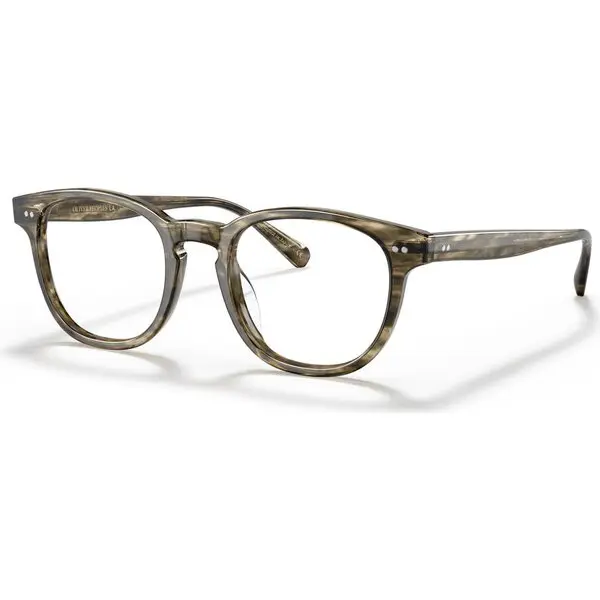 Oliver Spencer 48mm Rectangle Optical Eyeglasses - Green