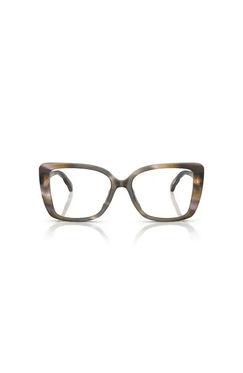Tory Burch 53mm Square Optical Glasses