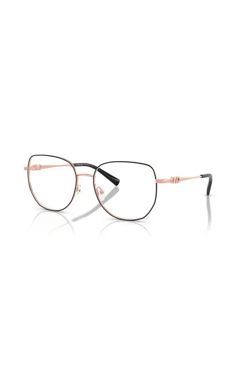 Michael Kors 54mm Square Full Rim Optical Glasses - Black