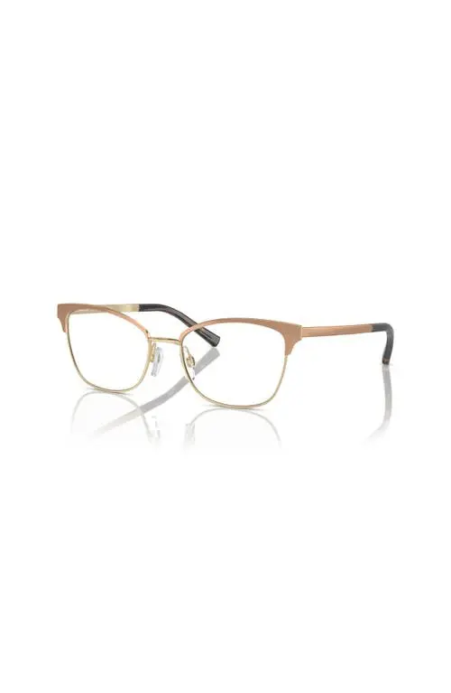 Michael Kors 49mm Cat Eye Optical Glasses - Copper