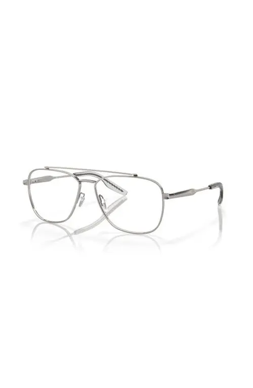 COSTA 55mm Pilot Eyeglasses - Silver