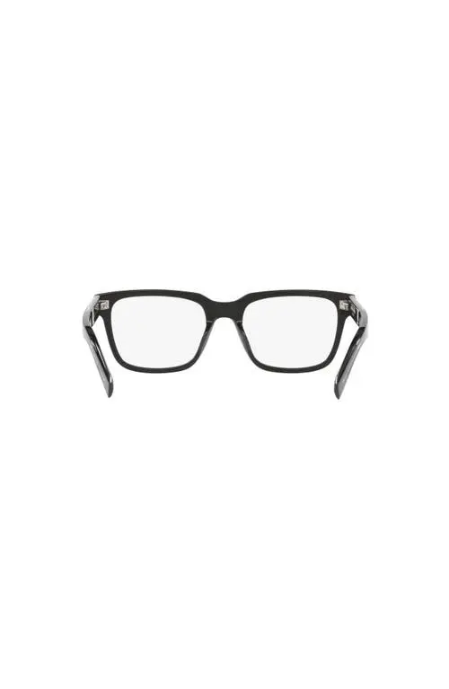 Saint Laurent 54mm Square Optical Glasses - Black