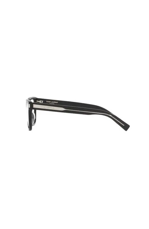 Saint Laurent Square Optical Glasses - Black