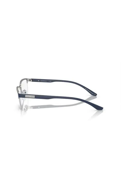 Emporio Armani 55mm Rectangle Eyeglasses