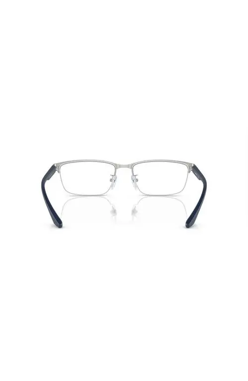 Emporio Armani 55mm Rectangle Eyeglasses