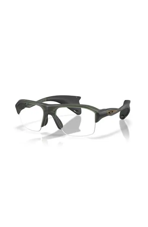 Oakley 60mm Rectangle Eyeglasses - Green