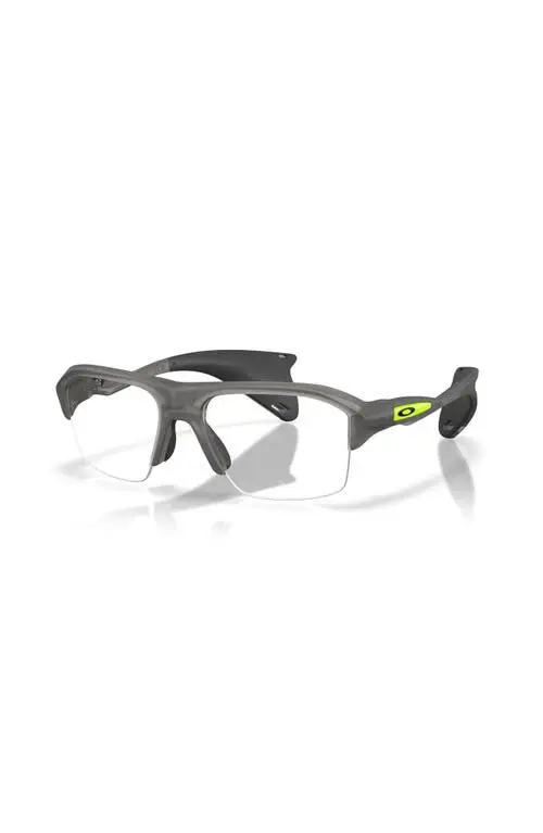 Oakley 60mm Rectangle Eyeglasses - Grey