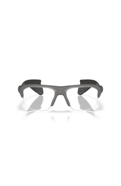 Oakley 60mm Rectangle Eyeglasses - Grey