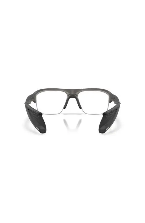 Oakley 60mm Rectangle Eyeglasses - Grey