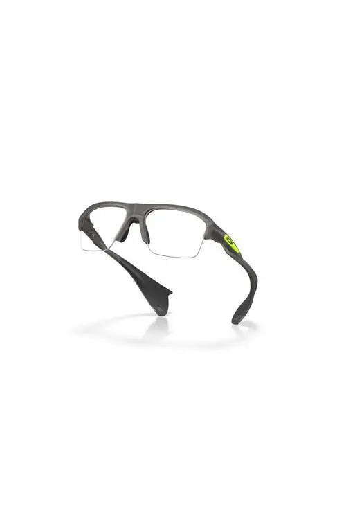 Oakley 60mm Rectangle Eyeglasses - Grey