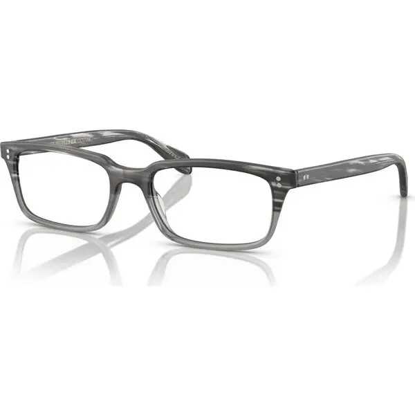 Oliver Spencer 51mm Rectangle Optical Glasses - Grey