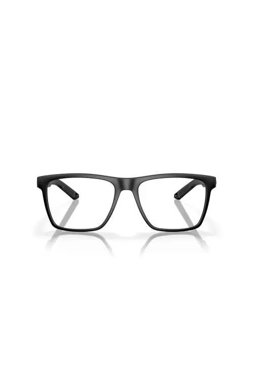 COSTA 56mm Rectangle Optical Glasses - Black