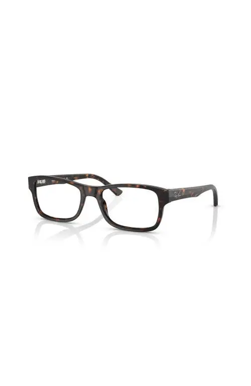 Ray-ban 50mm Square Eyeglasses - Tortoise