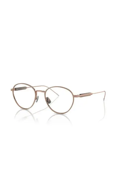 Brunello Cucinelli 50mm Phantos Optical Glasses - Pink
