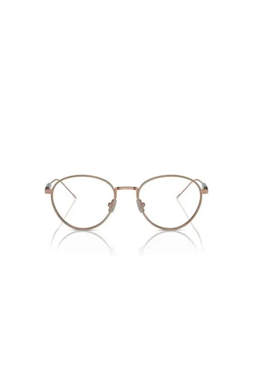 Brunello Cucinelli 50mm Phantos Optical Glasses - Pink